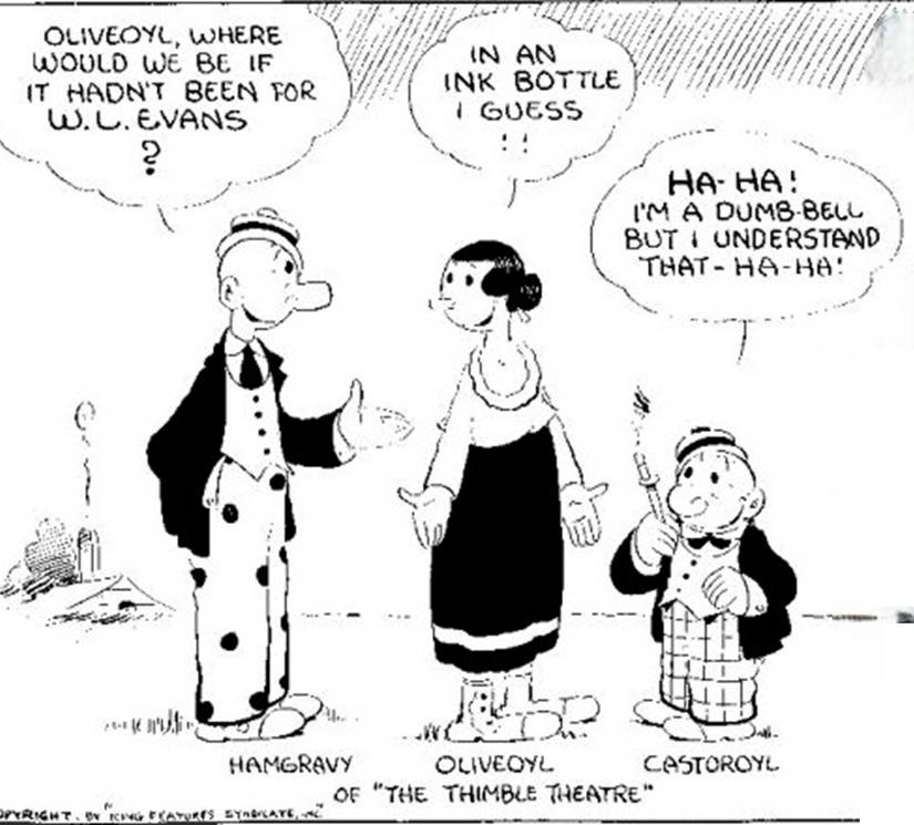 Popeye: Who Was Olive Oyl Based On?