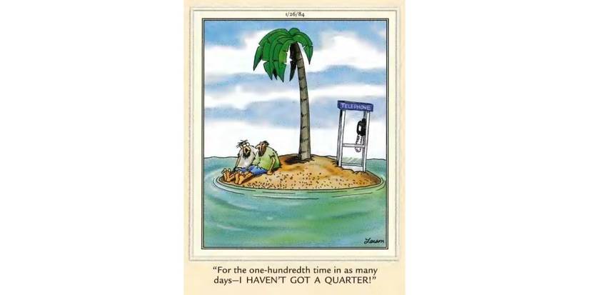 15 Best The Far Side Comics About Stranded People