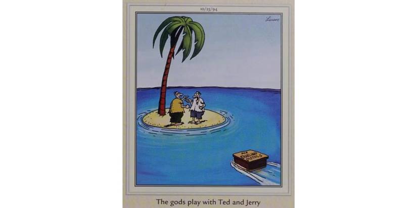 15 Best The Far Side Comics About Stranded People