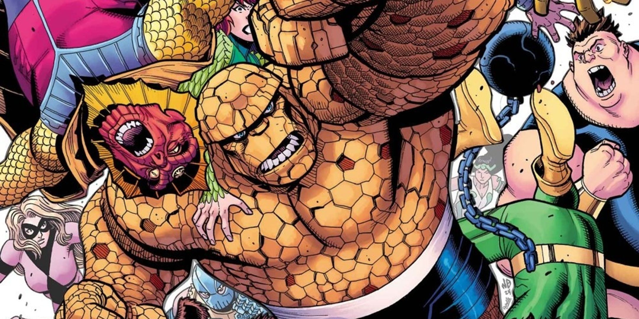 Marvel All-On-One #1 is a Delightfuly Offbeat Battle Between the Thing ...