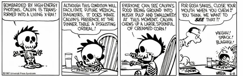 The Best Calvin and Hobbes Comics at the Dinner Table, Ranked
