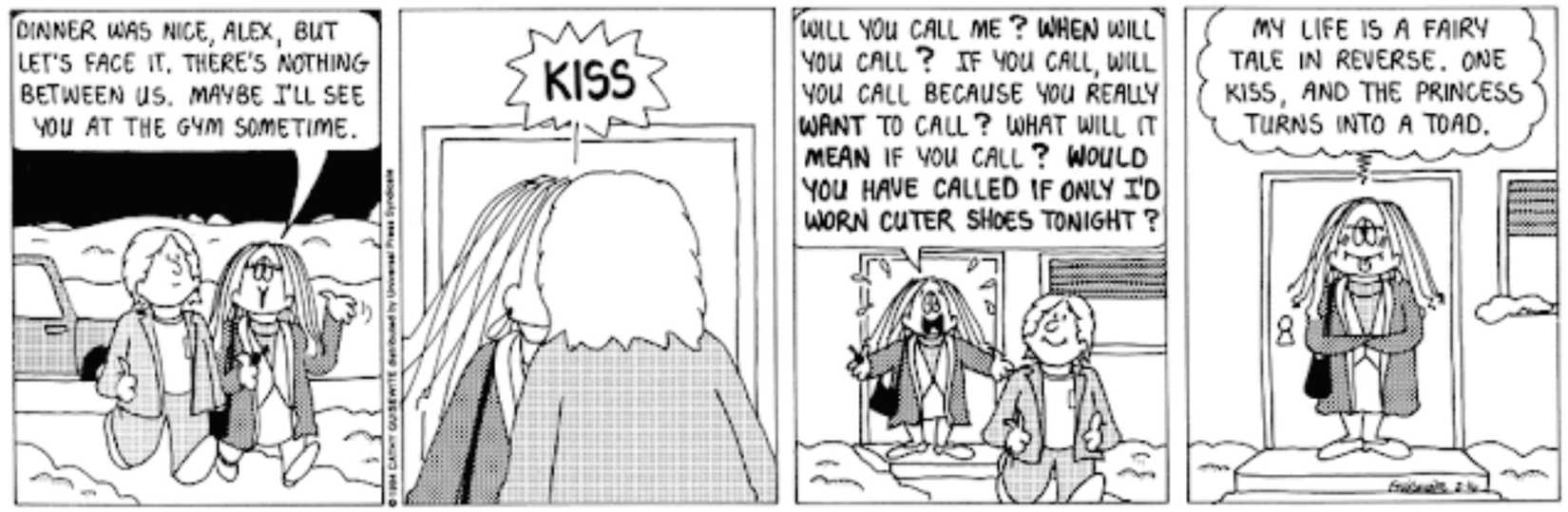 Cathy's Forgotten First Marriage Proposal