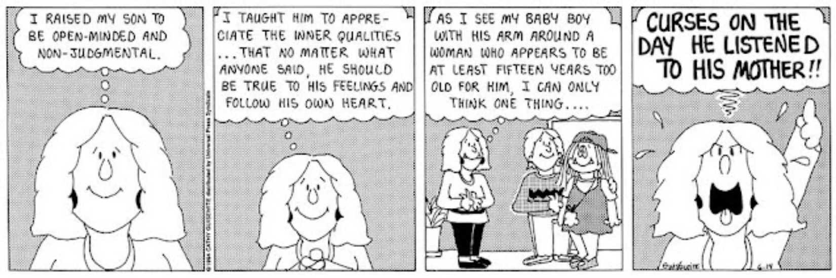 Cathy's Forgotten First Marriage Proposal