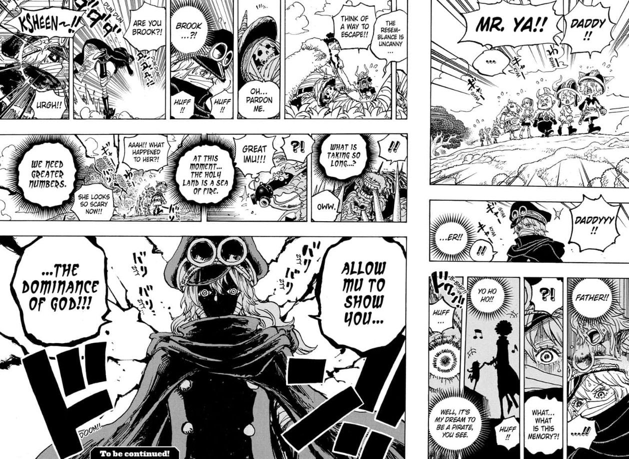 One Piece Chapter 1149 Finally Introduces Imu To The Straw Hat Pirates