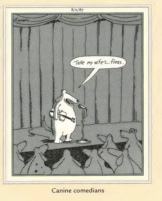 10 Hilarious Far Side Comics About Comedians That Prove Gary Larson Is ...
