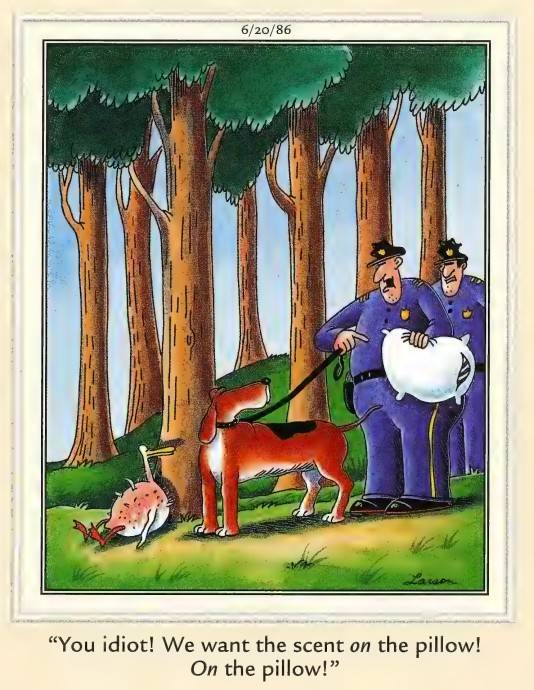 The Funniest Far Side Comics With Detectives and Murder Mysteries