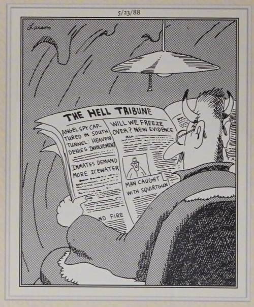 10 Hilarious Far Side Comics Starring Demons