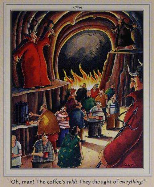 10 Hilarious Far Side Comics Starring Demons