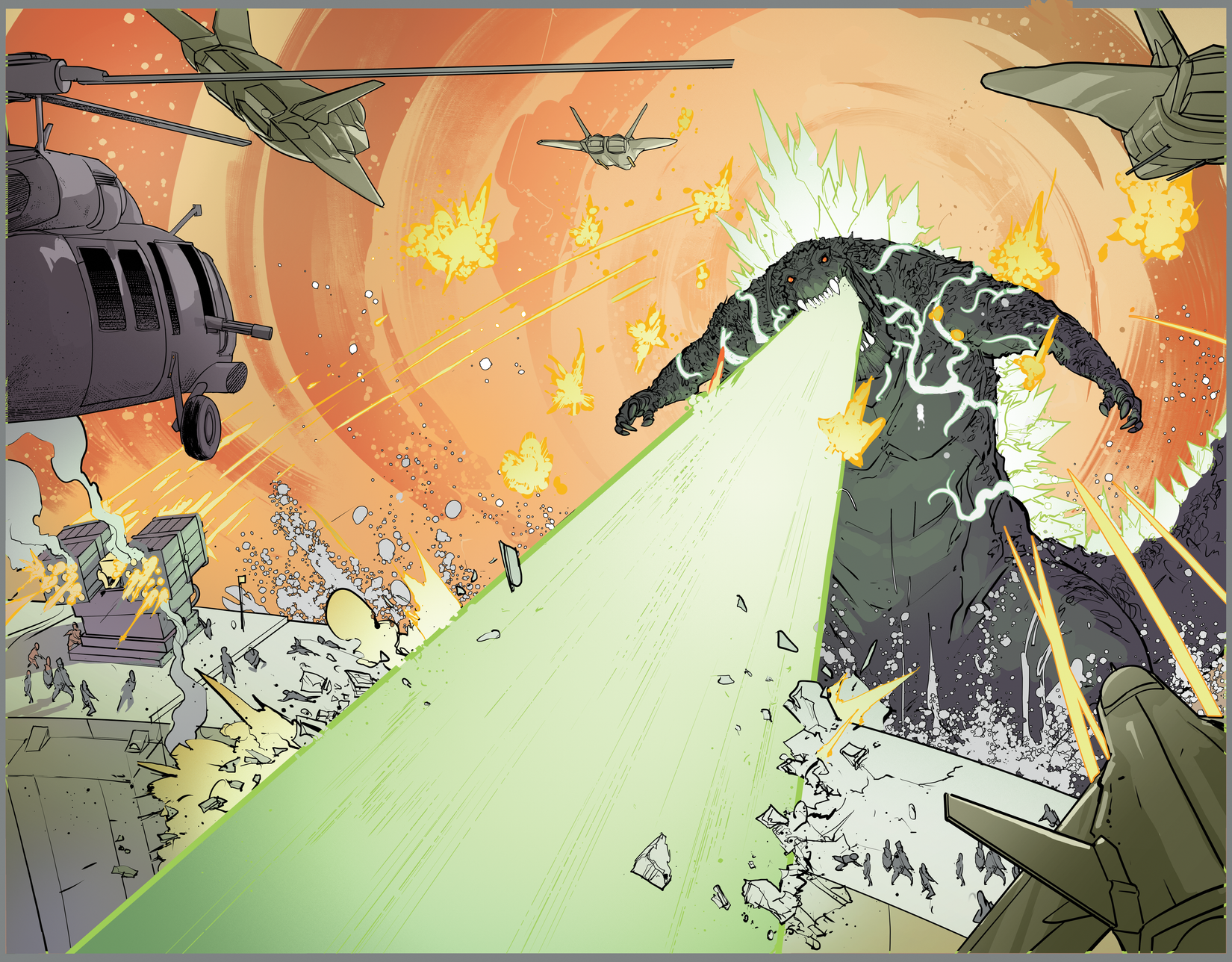 Kaijus and Superheroes Face Off Against Each Other In This Advance ...