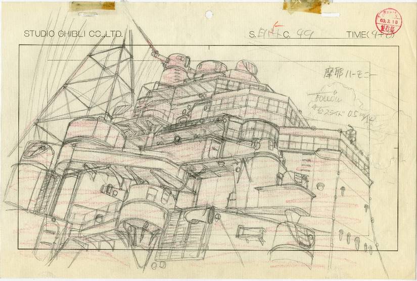 Evangelion Creator's Long-Lost Studio Ghibli Artwork Rediscovered After ...