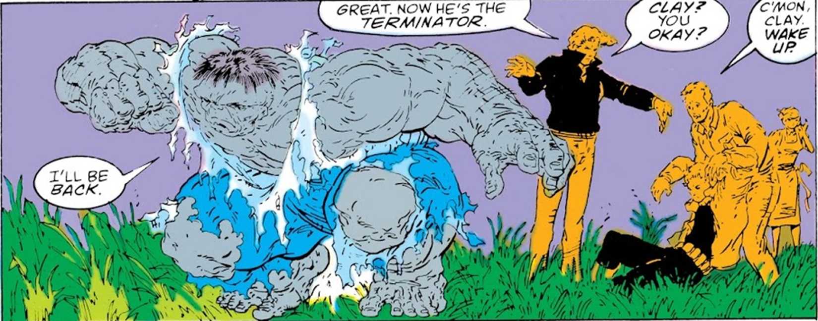 Peter David's Hulk Run Celebrated Pop Culture References