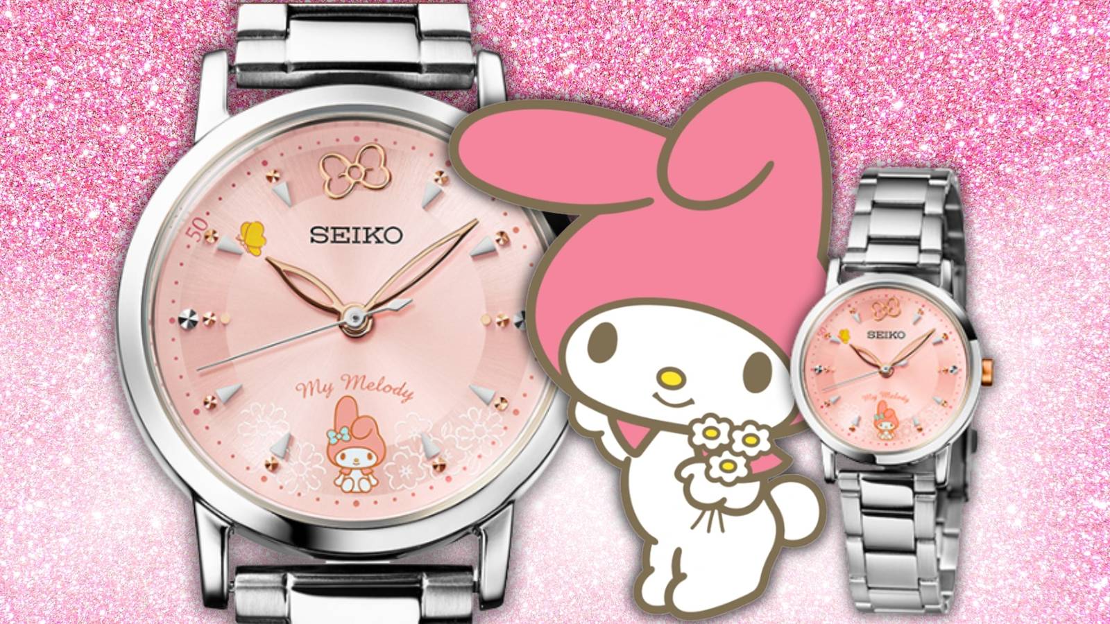 Hello Kitty's Sanrio Gets New 50th Anniversary Seiko Watch for My Melody