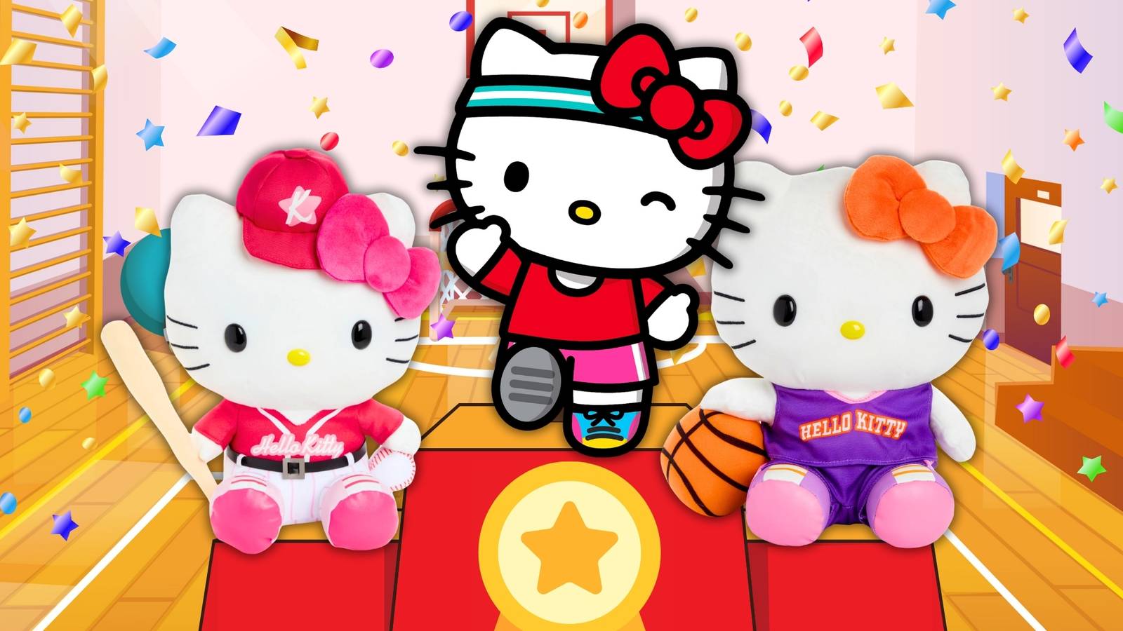 Sanrio Releases Sporty New Hello Kitty Plushie Series for Summer 2025