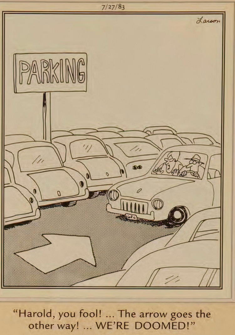 10 Funniest Far Side Comics About Driving and Cars