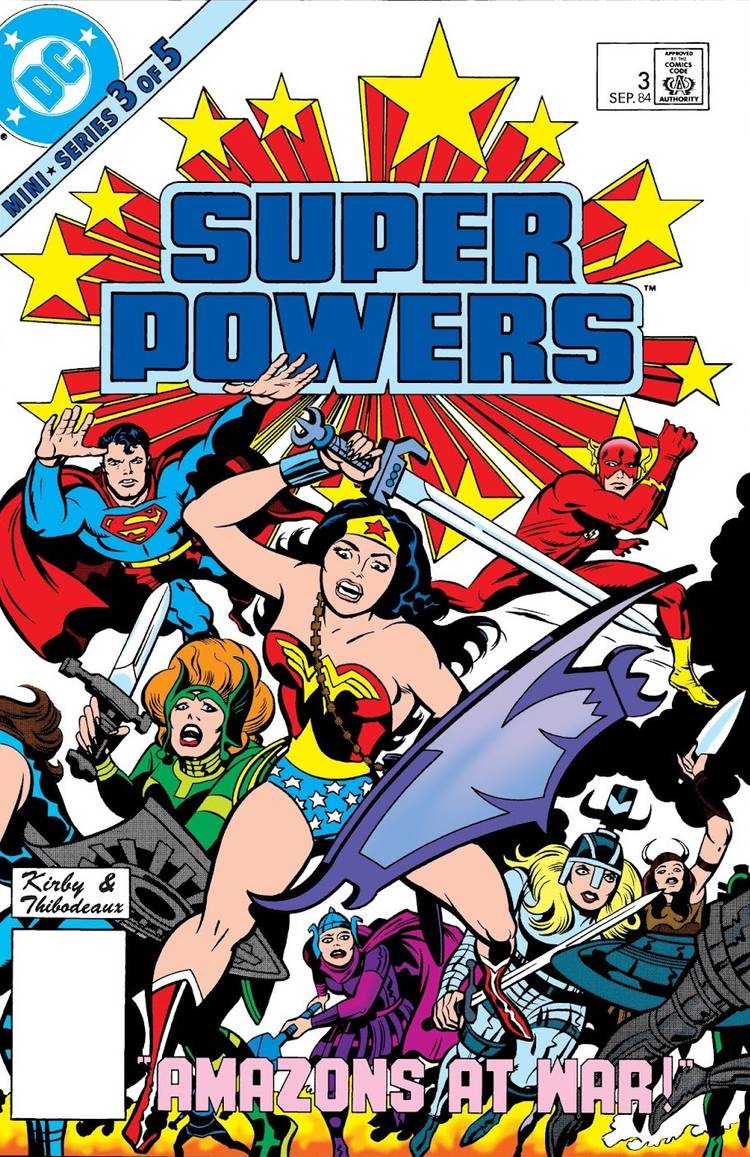 Did Jack Kirby Nearly Create a Wonder Woman Cartoon in the 1980s?