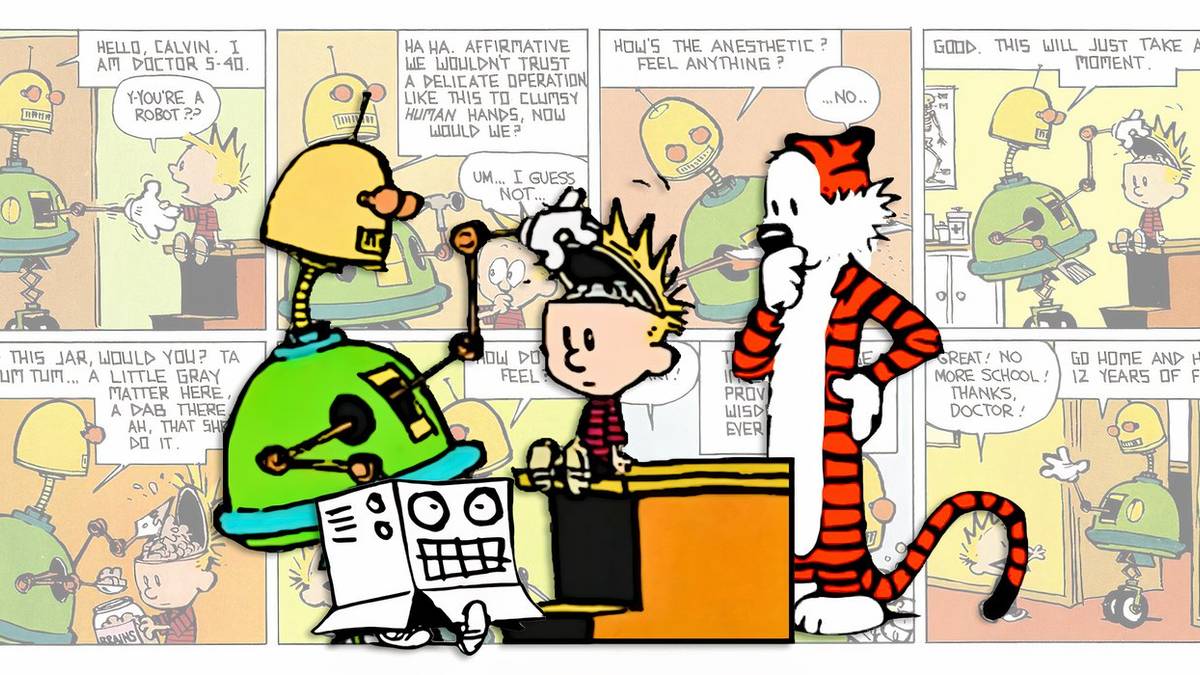 The 10 Best Calvin and Hobbes Comics About Robots