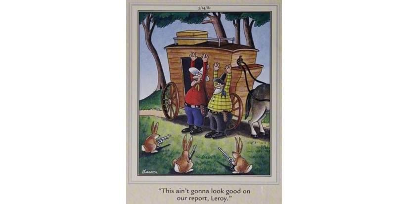 15 Funniest Far Side Comics About American History