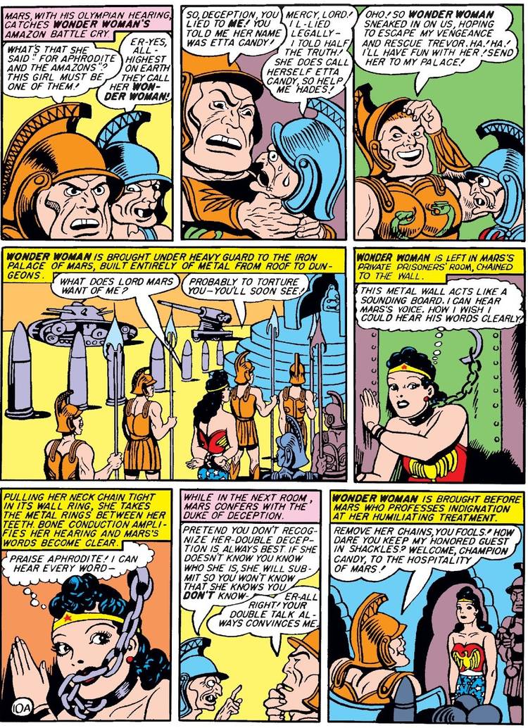 Did DC Really Force Wonder Woman's Creator to Stop Chaining Her Up So Much?