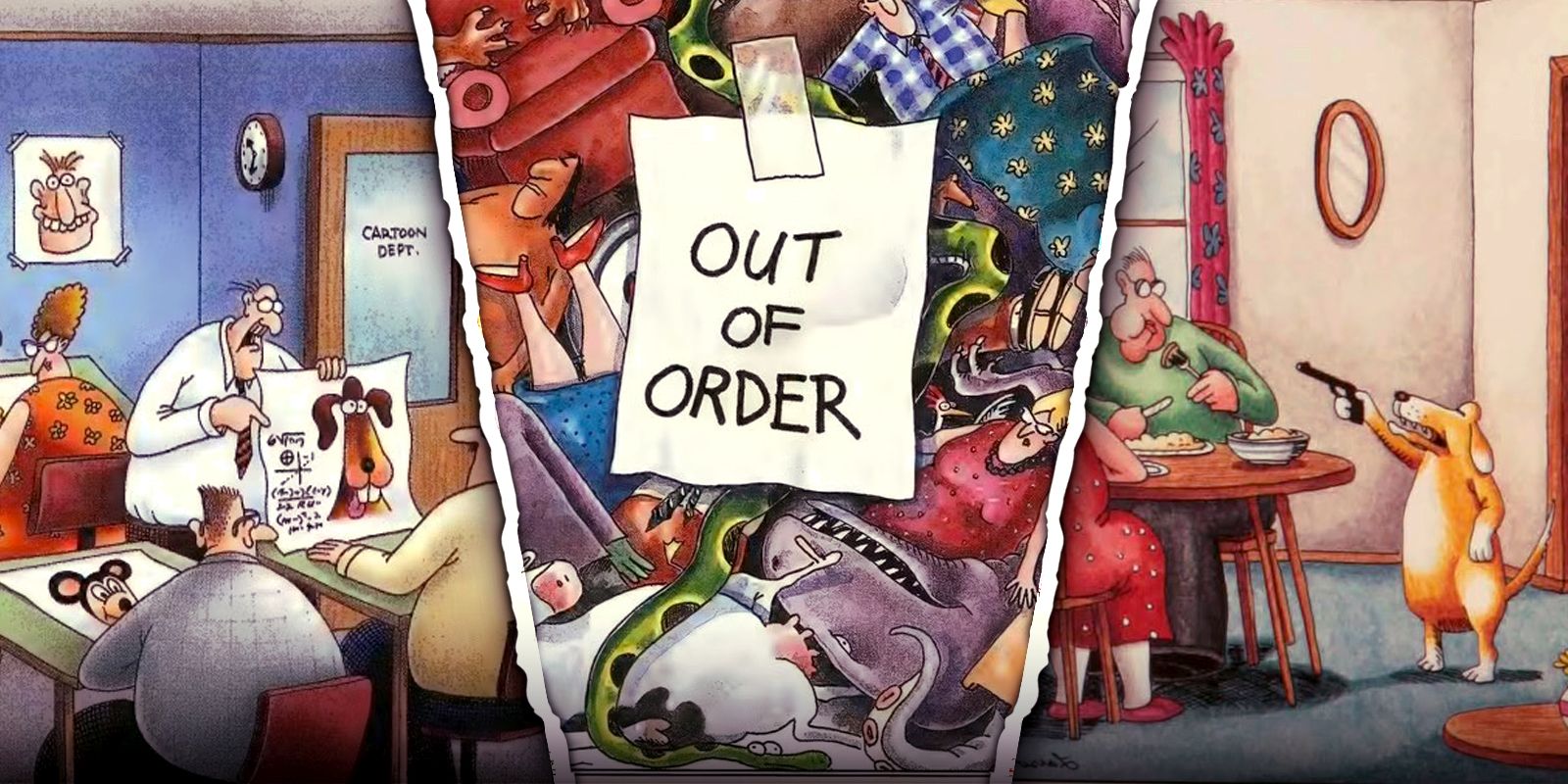 10 Funniest Far Side Comics That Prove Gary Larson Loves Meta Humor