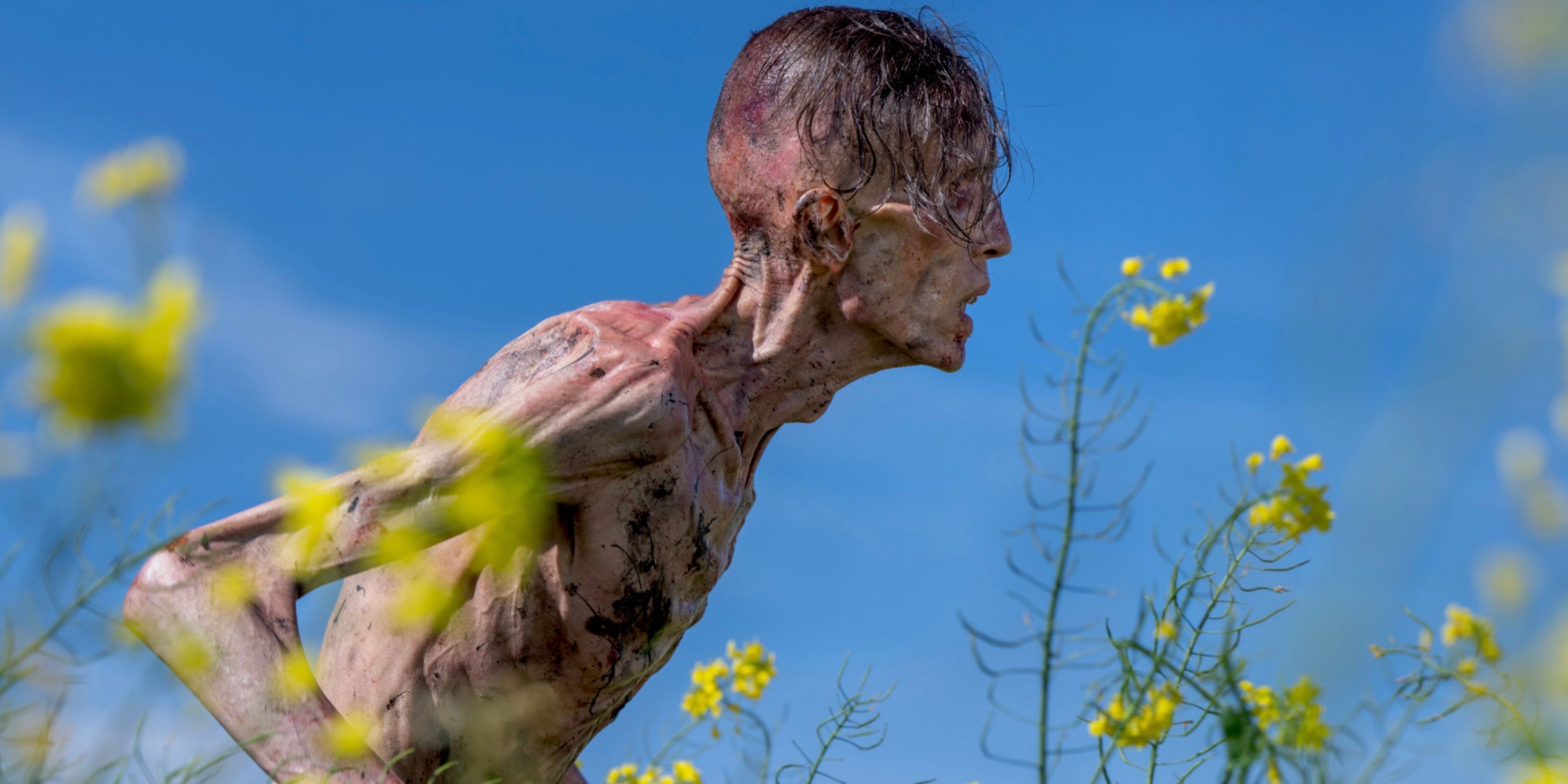 28 Years Later's Alpha Zombie Speaks Out On Backstory, Scars and Nudity