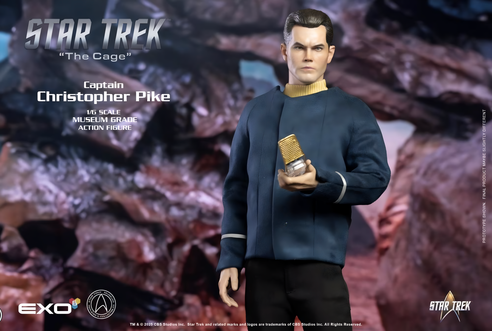 New Star Trek Figure Pays Tribute To Captain Pike