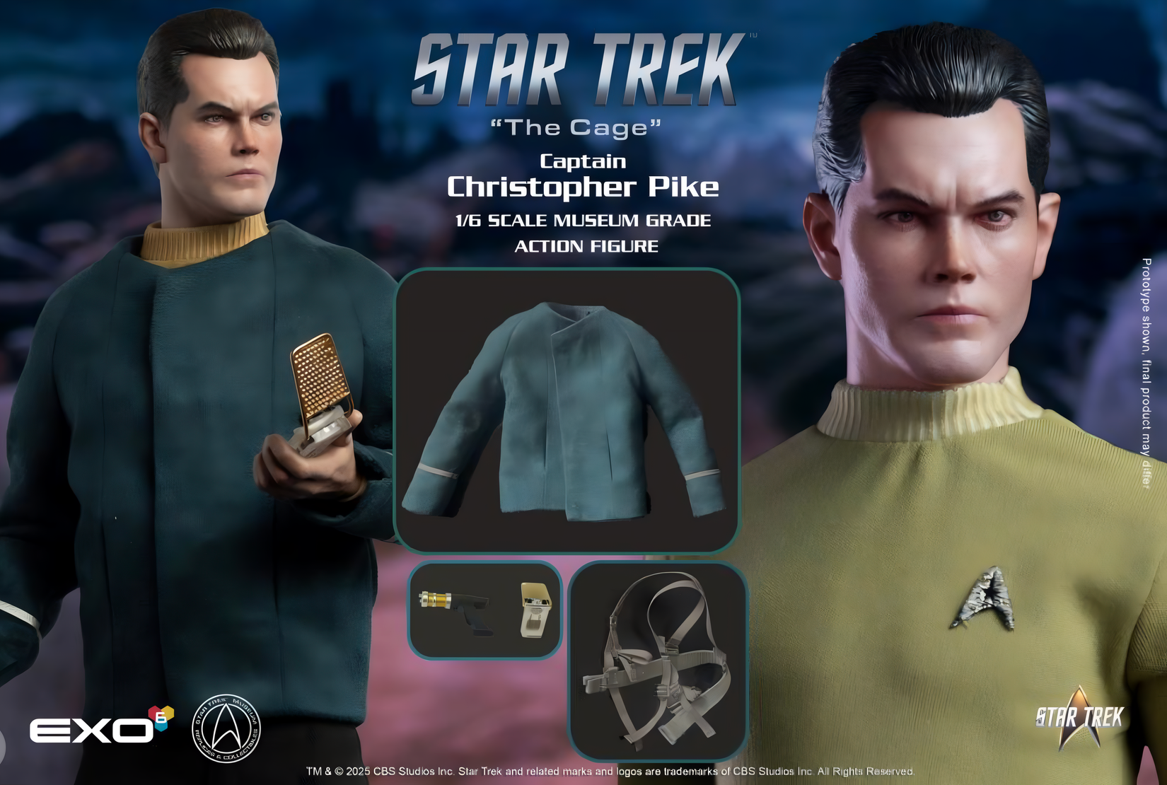 New Star Trek Figure Pays Tribute To Captain Pike