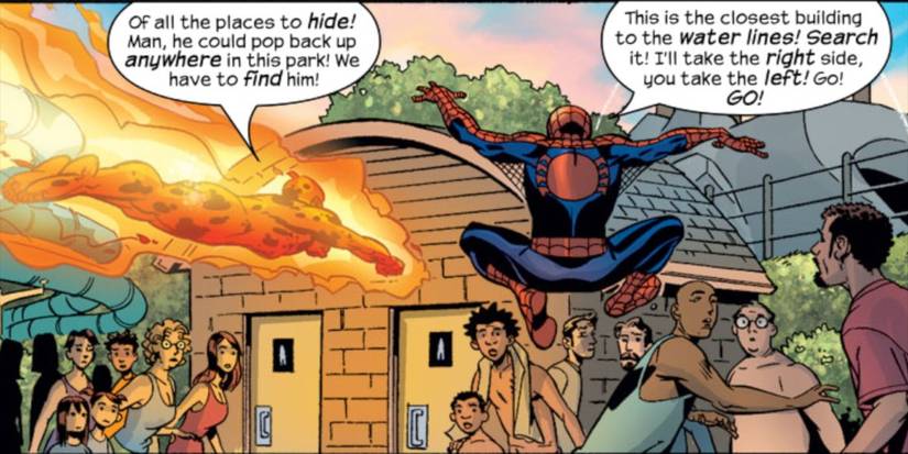 mark johnny spiderman