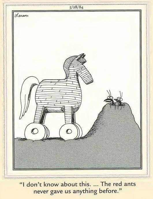 10 Hilarious The Far Side Comics About Ants, Ranked