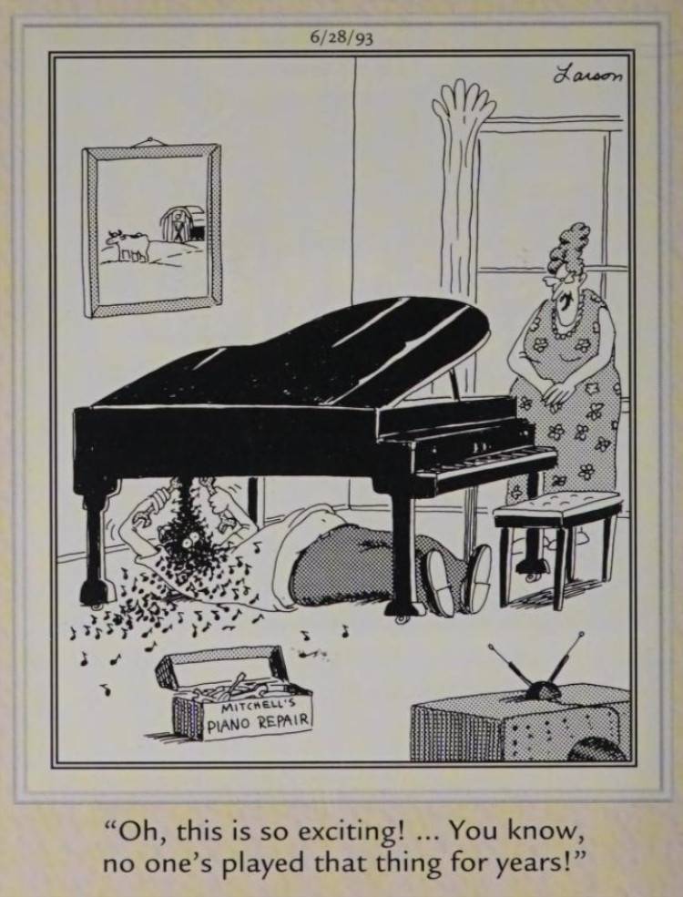 10 Unluckiest Musicians In The Far Side, Ranked
