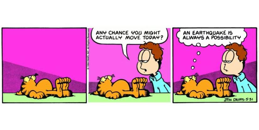 The 30 Funniest Garfield Comic Strips Of All Time