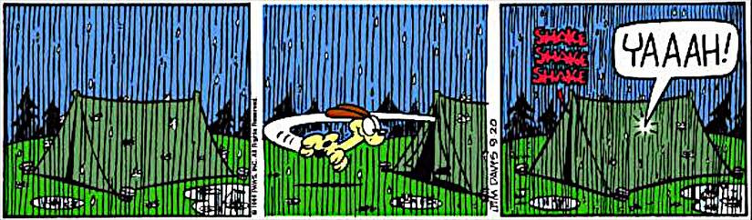 10 Funniest Garfield Camping Trips, Ranked