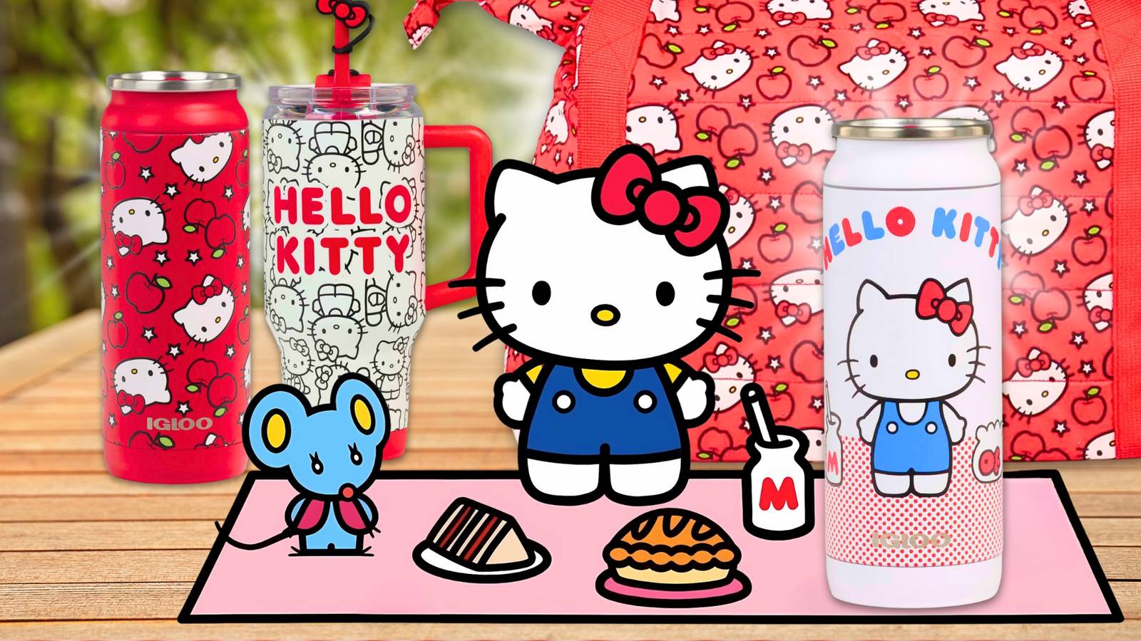 Hello Kitty Goes Back to Cute Summer Basics With New Collection of Travel Mugs, Tumblers & More