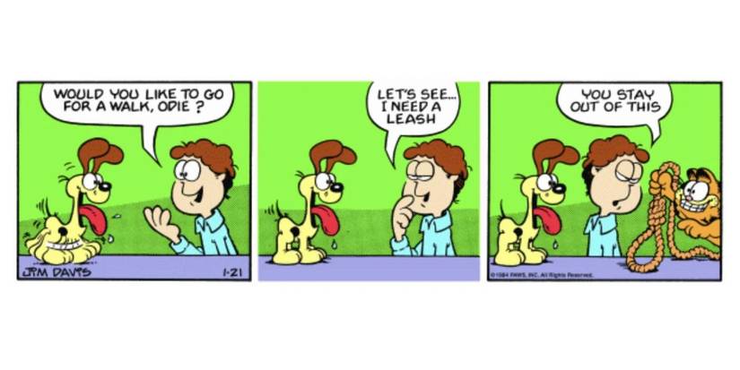 The 30 Funniest Garfield Comic Strips Of All Time