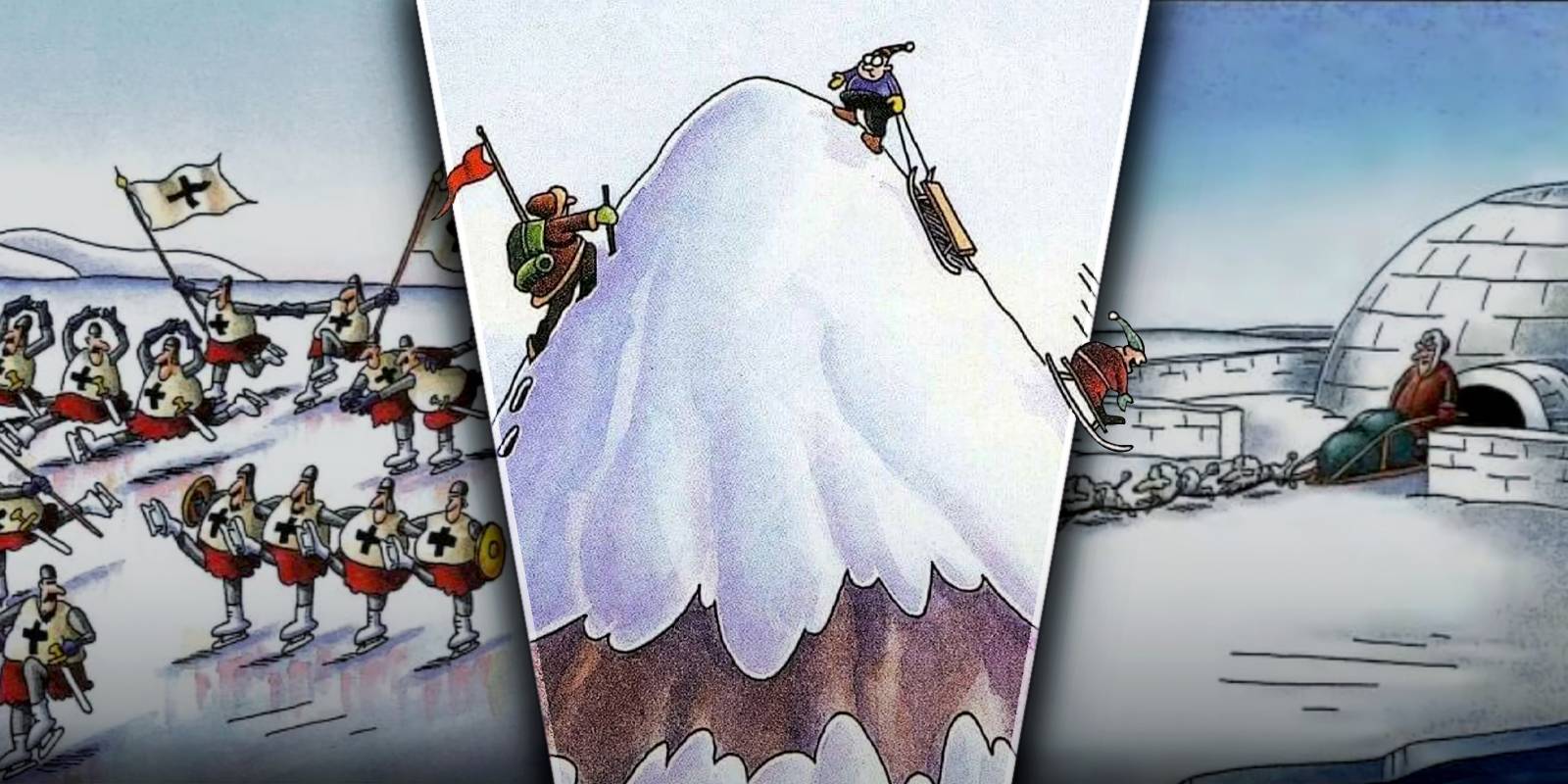 10 Funniest Far Side Comics About Winter Sports
