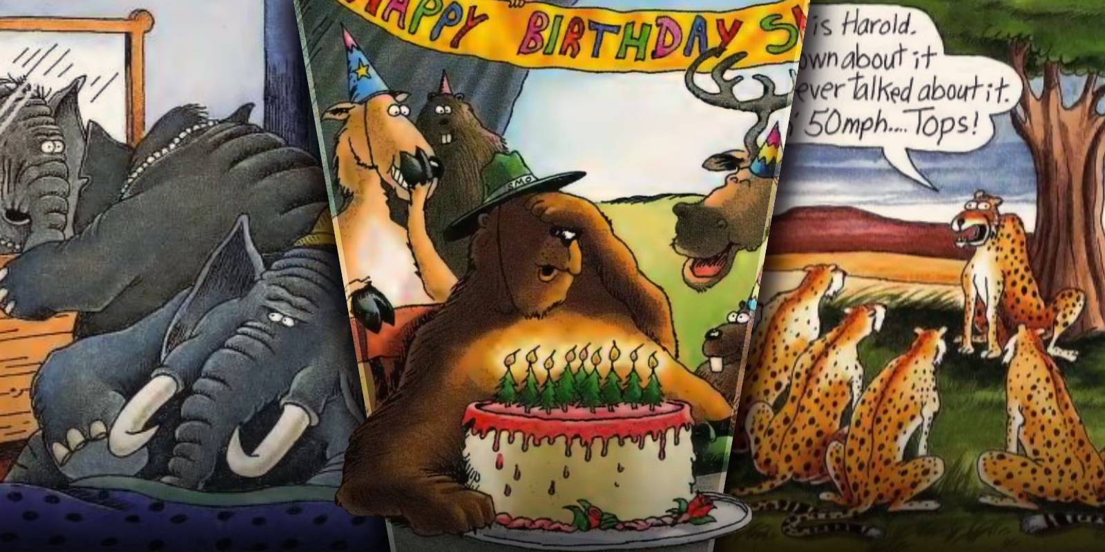 10 Funniest Far Side Comics Featuring Wild Animals, Ranked