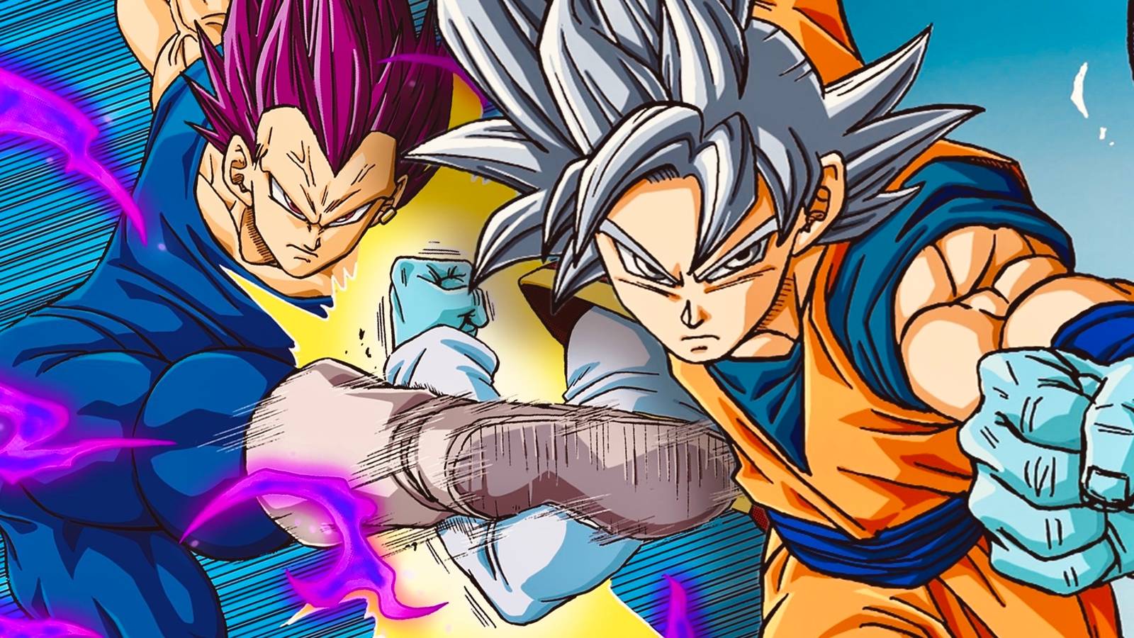 Ultra Instinct Goku & Ultra Ego Vegeta Fight For 1st Time in New Dragon ...