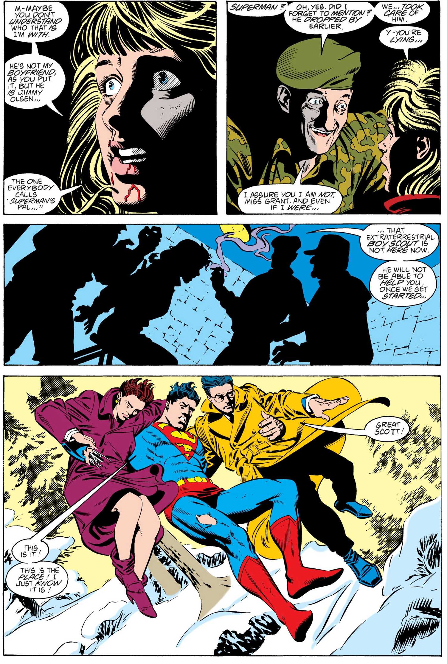 When Was Superman First Called a 'Big Blue Boy Scout'?