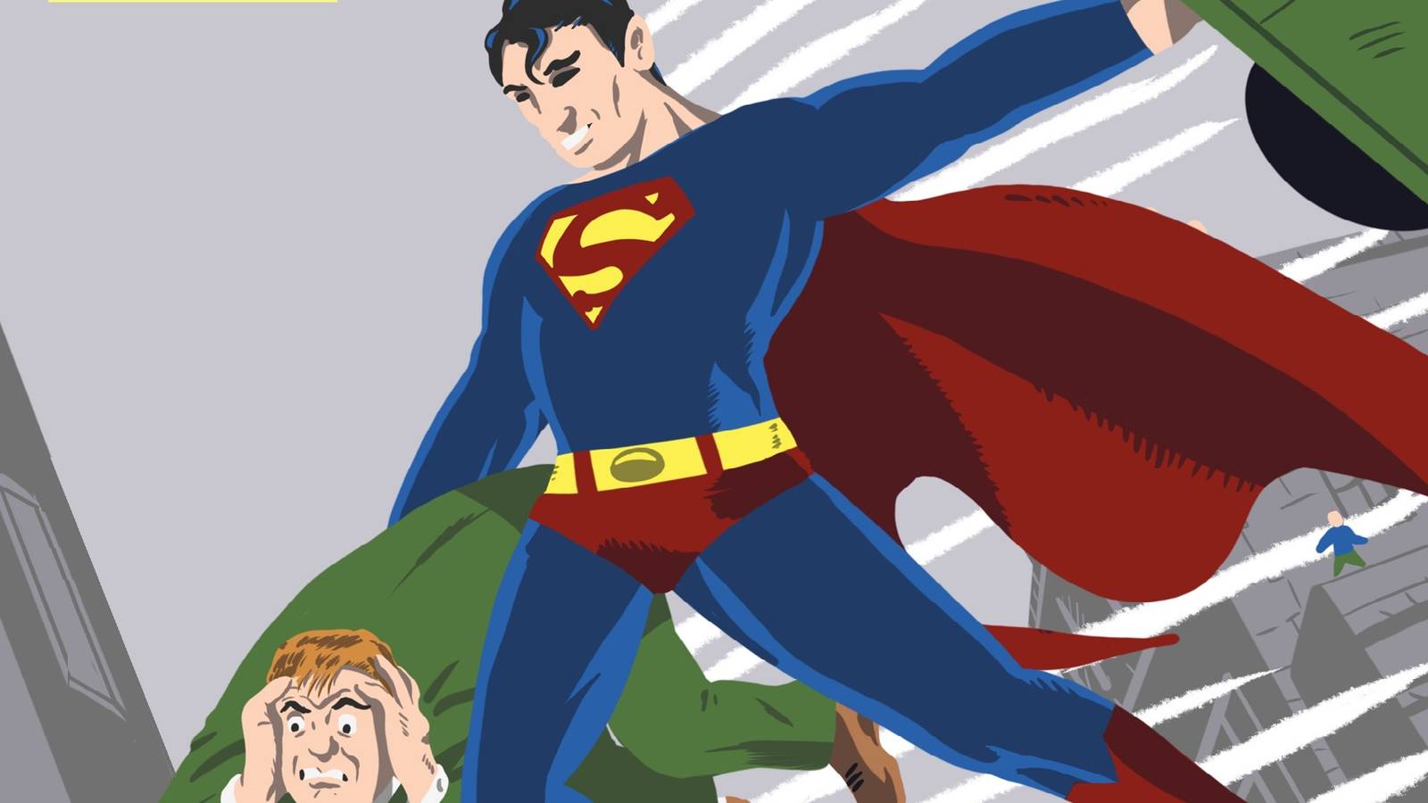 Line it is Drawn: Superman Takes Over Classic Comic Covers