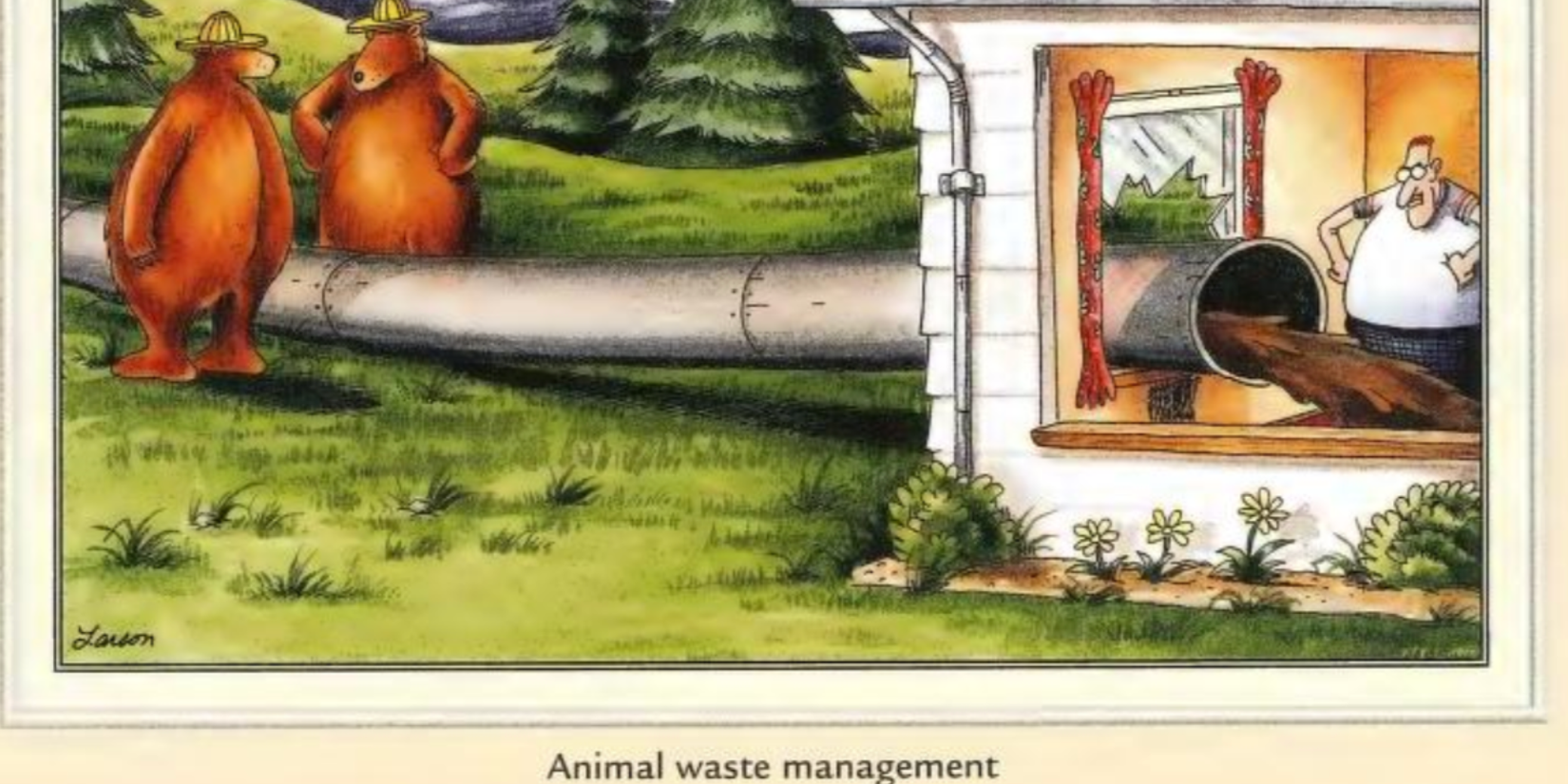 10 Funniest Far Side Comics Featuring Wild Animals, Ranked