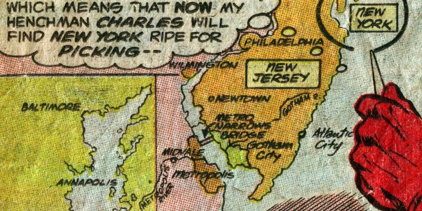 The Weird History of DC Figuring Out Where Metropolis is Located