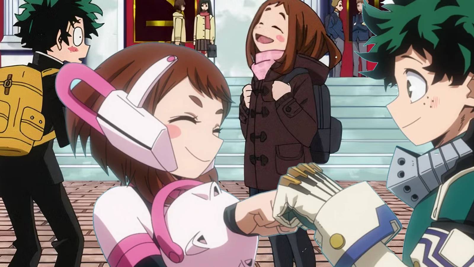 The Official Relationship Status of My Hero Academia's Deku And Ochako ...