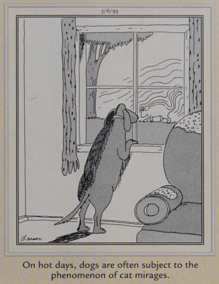 10 Hilarious Far Side Comics About Our Pets