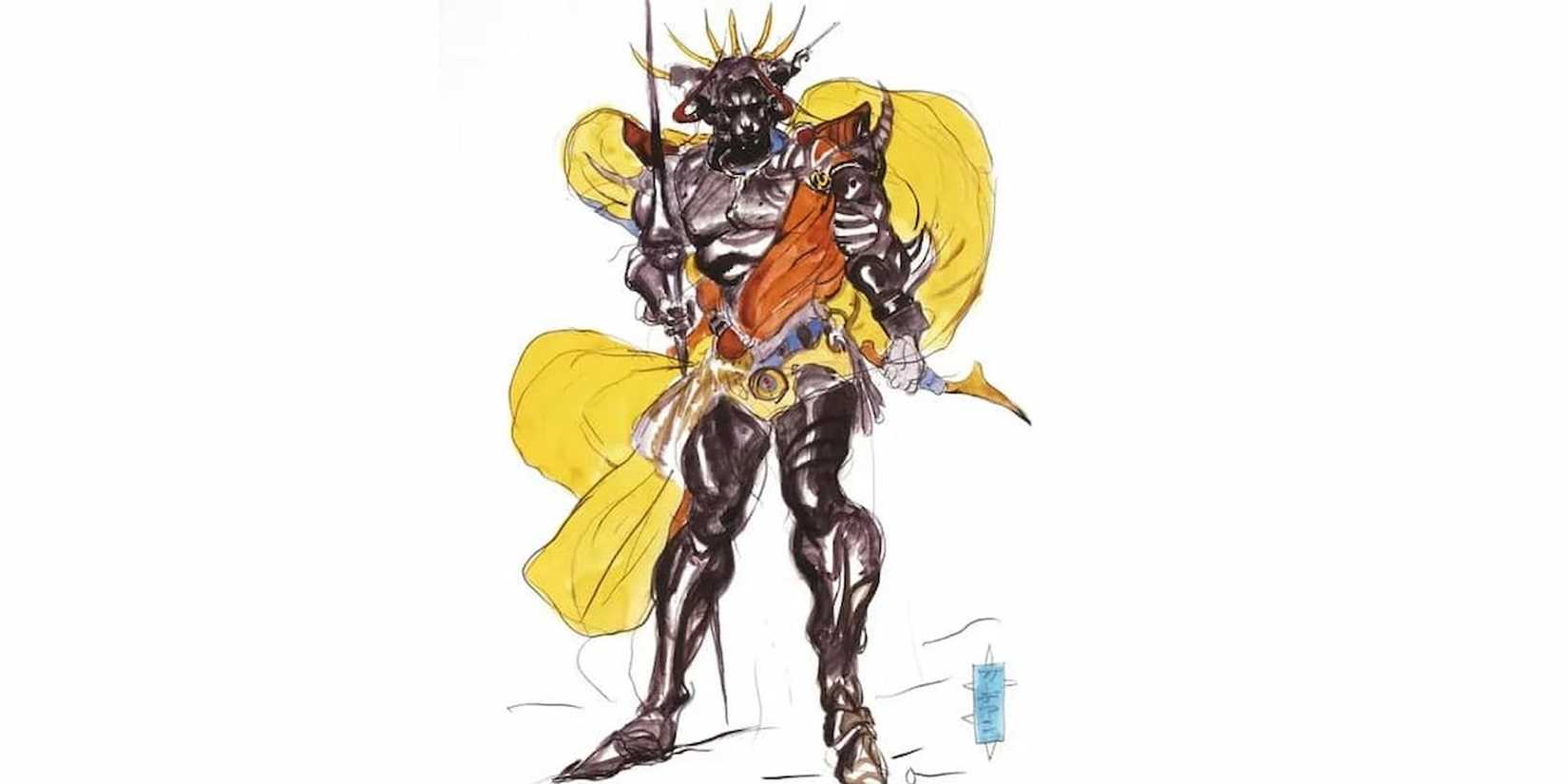 35 Years Ago, Final Fantasy Cut an Awesome Summon Designed By Yoshitaka ...