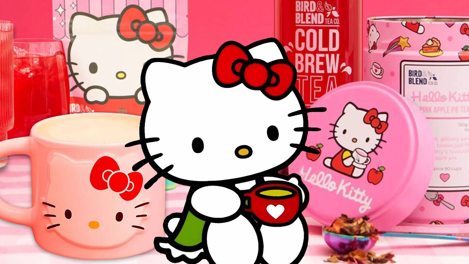 Hello Kitty Fans Get New International Collection for Tea & Matcha Lovers