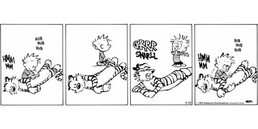 15 Best Calvin and Hobbes Strips Without Words