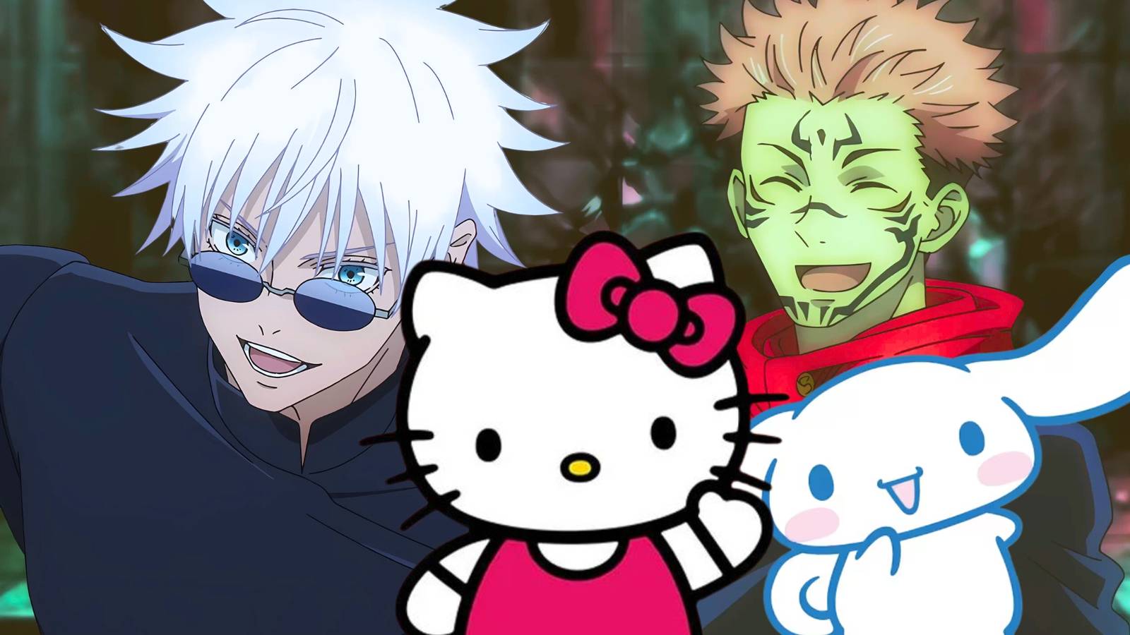 Sanrio's Hello Kitty & Friends Return to Jujutsu Kaisen for 10 Kawaii ...