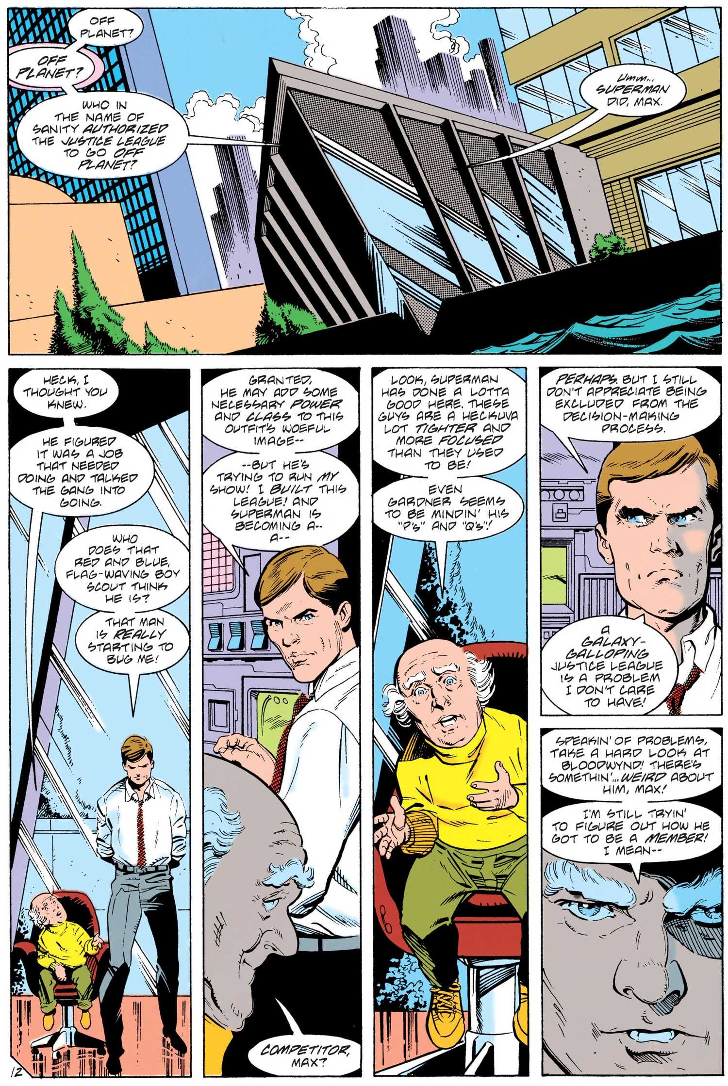 When Was Superman First Called a 'Big Blue Boy Scout'?