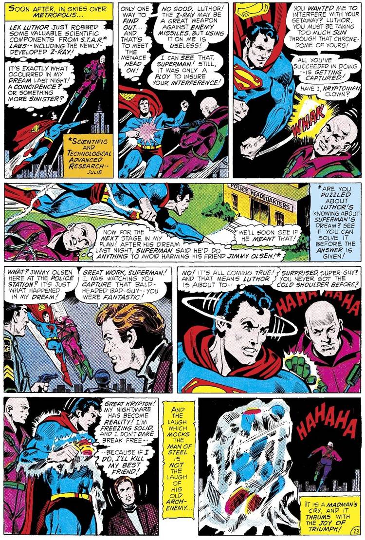 When Was Superman First Called a 'Big Blue Boy Scout'?