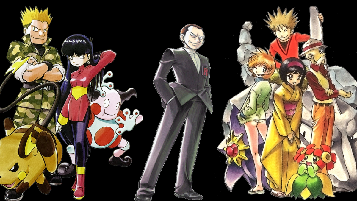 The Pokemon Adventures Manga Made the Kanto Gym Leaders 10X Better Than ...