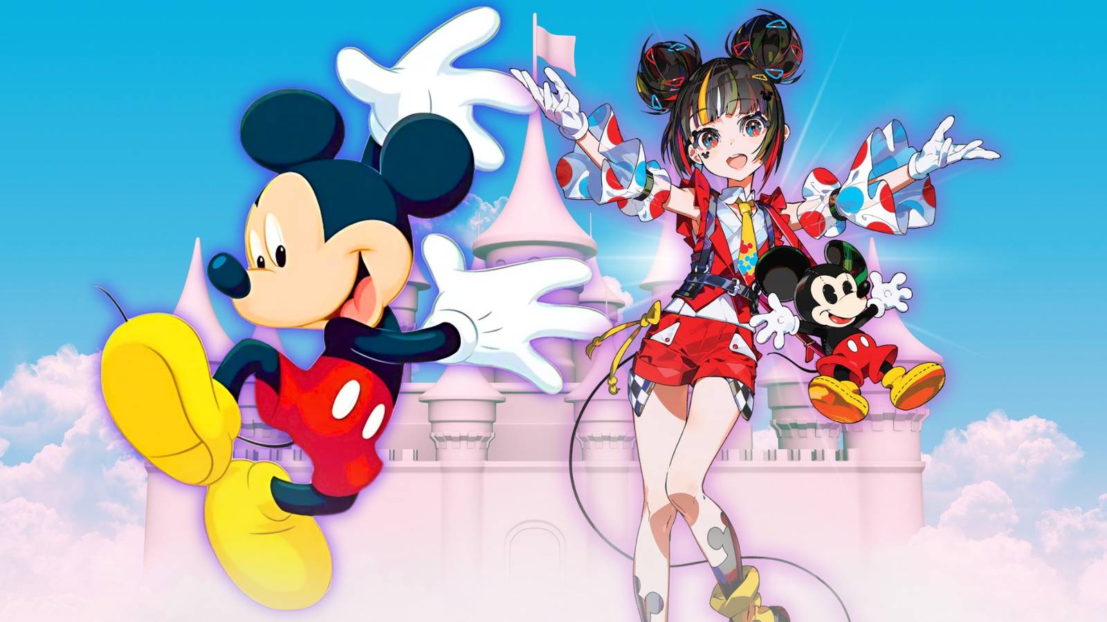 Mickey Mouse's Official Anime Girl Transformation Gets New Release for ...